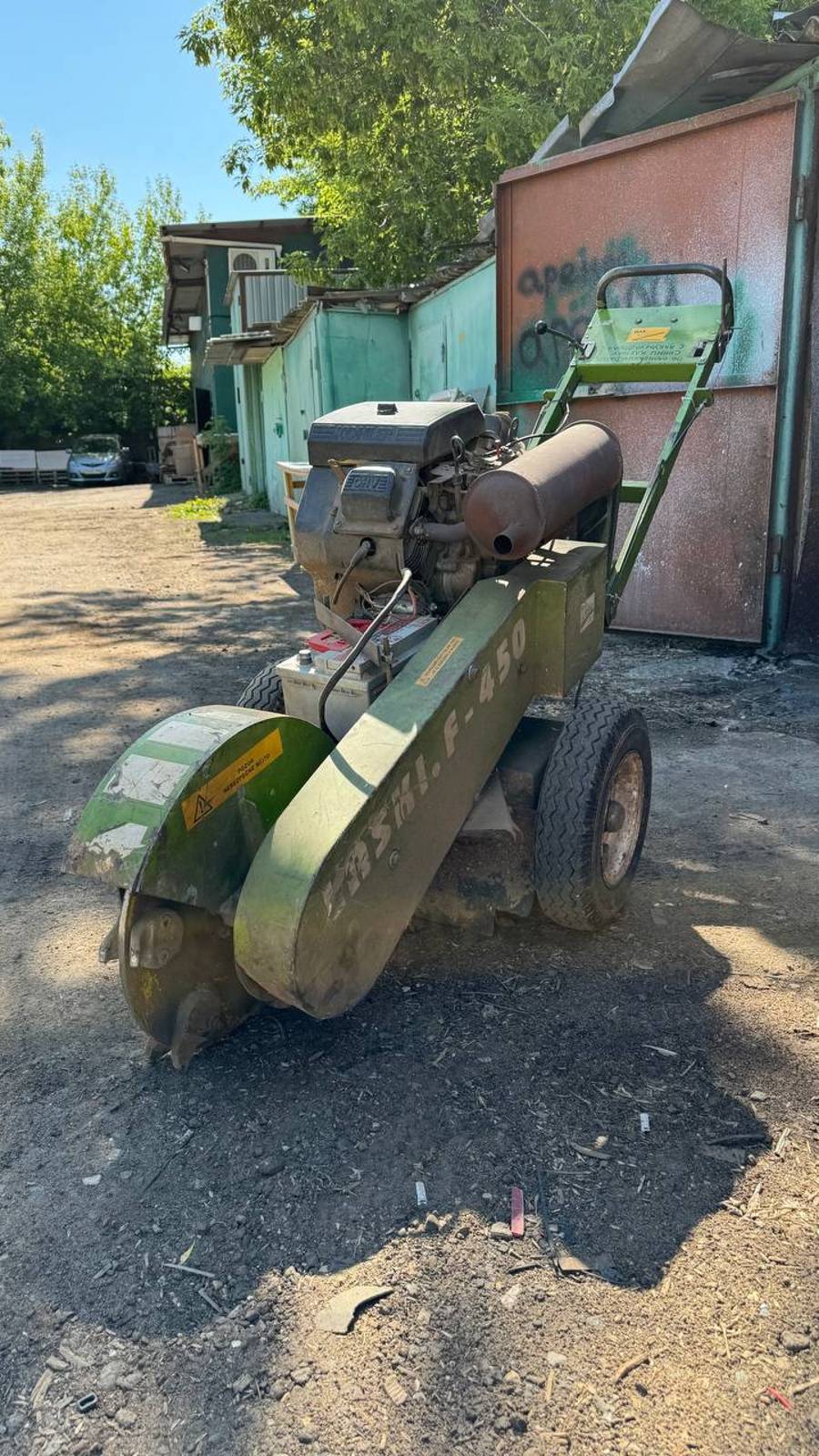 Измельчитель пней Laski F450 | Аренда станков