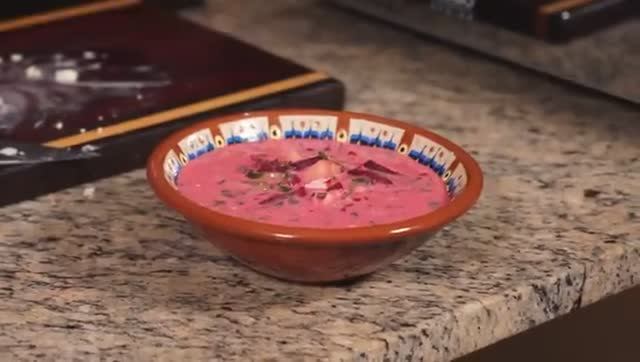 ХОЛОДНИК_Моей_БАБУШКИ холодник со свеклой на кефире. Илья Лазерсон.