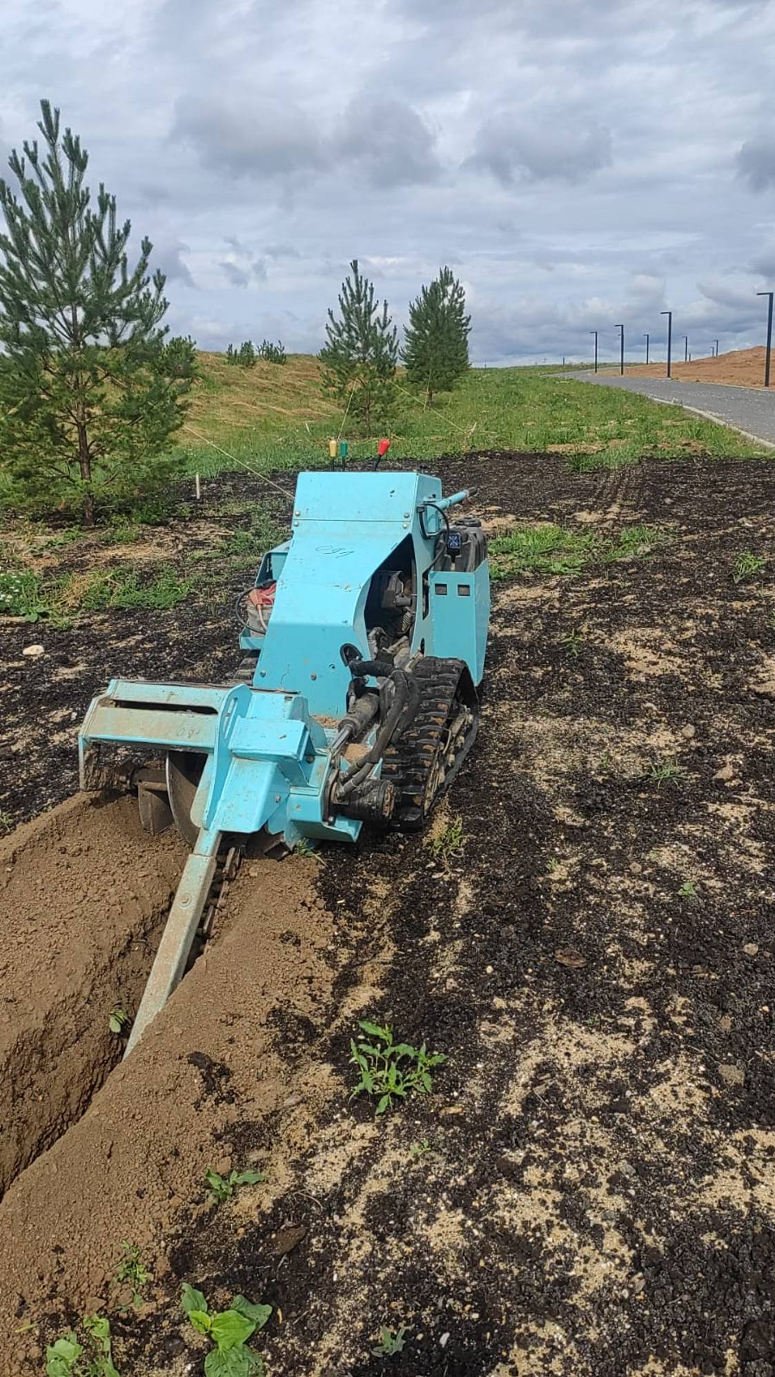 Мобильный траншеекопатель Vermeer RTX-250 | Аренда станков