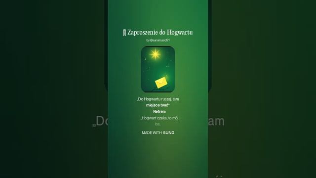 8) 🎫 Zaproszenie do Hogwartu