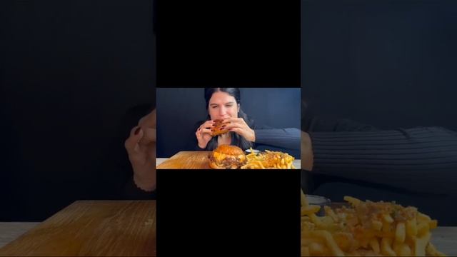 Супер МУКБАНГ поедание бургеров, звуки еды