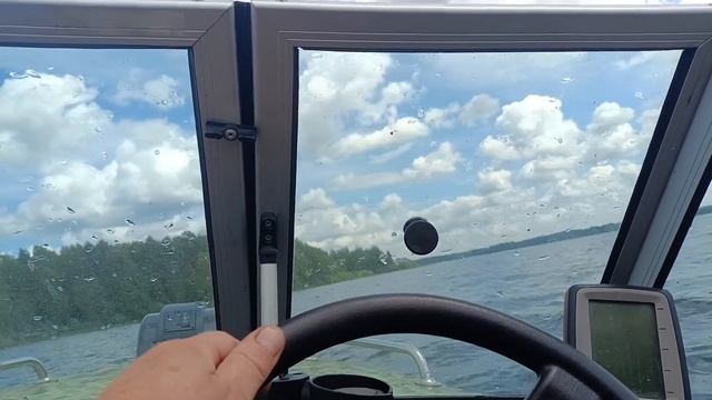 Покатушки на катере.