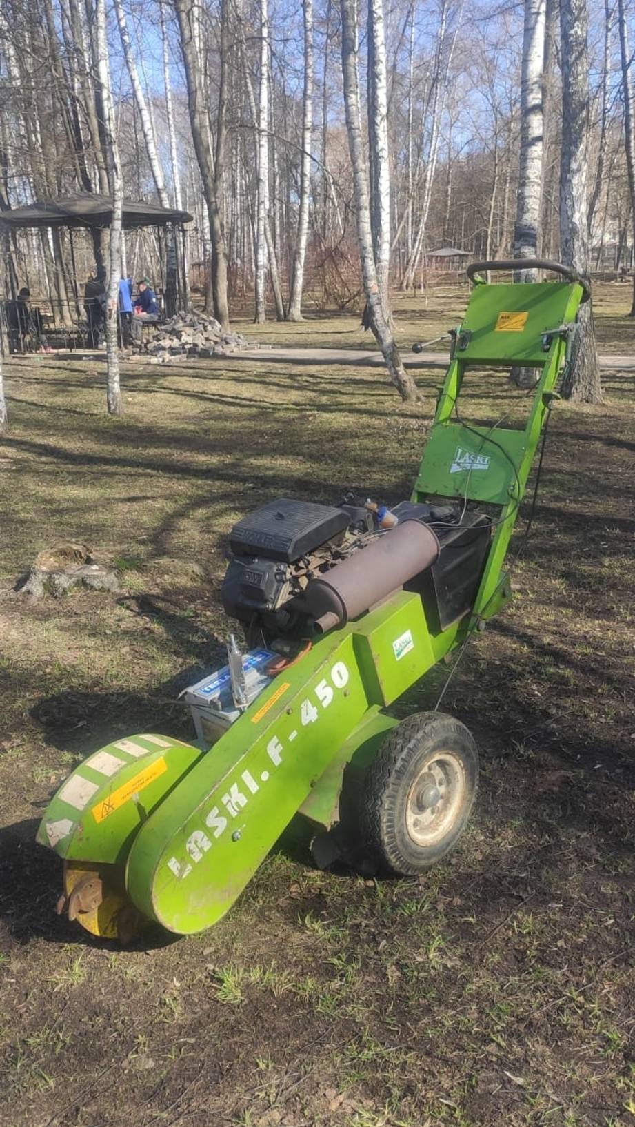 Аренда измельчителя пней Laski F450 | Аренда станков
