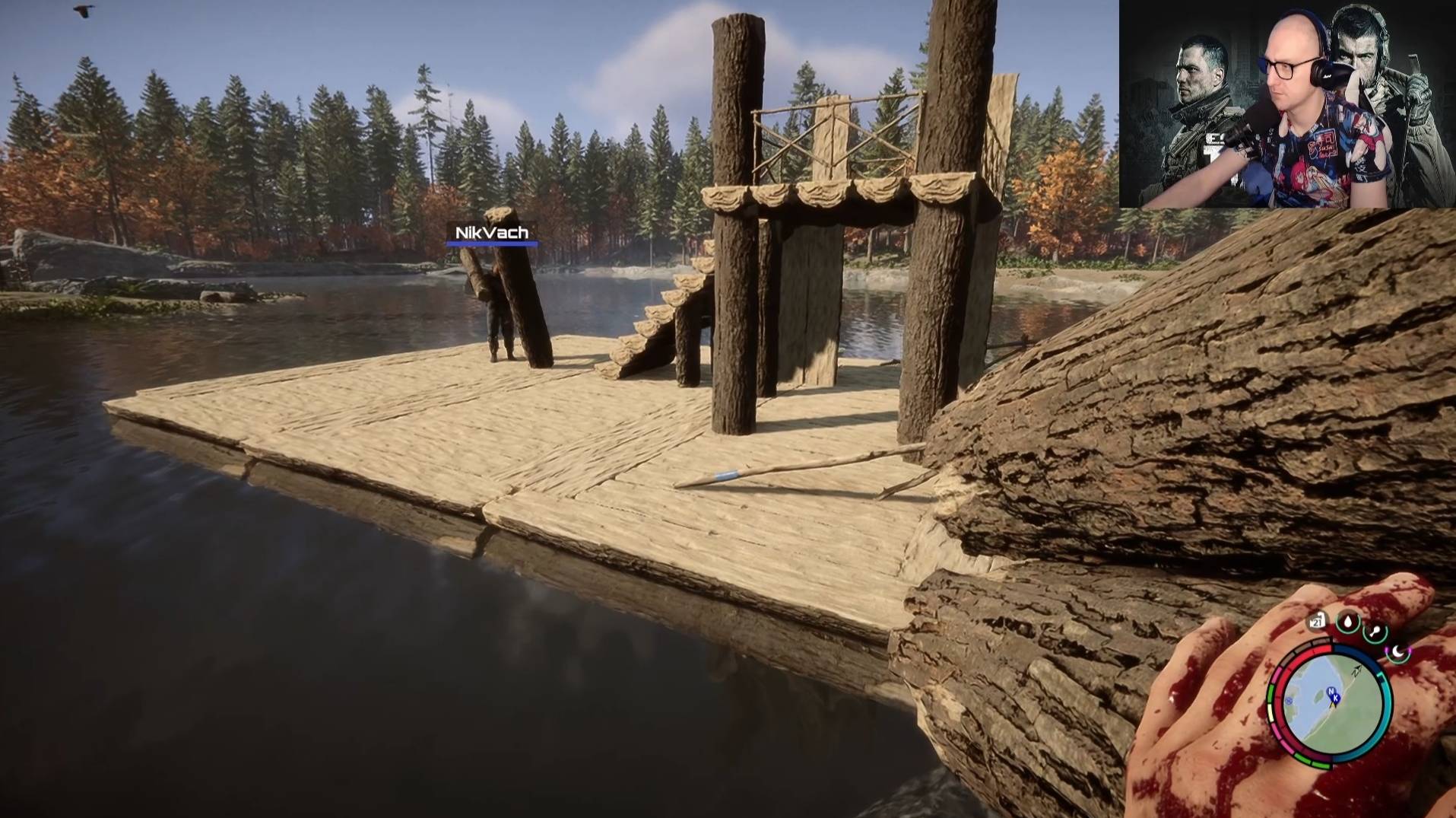 В игру плотище завезли) №16 - coop (Sons Of The Forest)