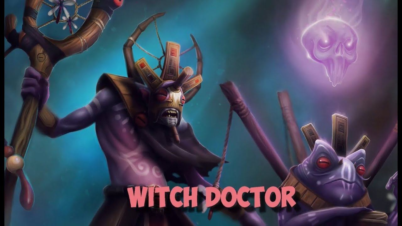 Ведьмачий доктор Witch doctor, гайд по герою суппорту с самой сильной ультой в Dota 2 Доктор Дота 2