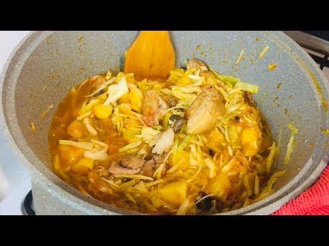 Рагу из картофеля капусты