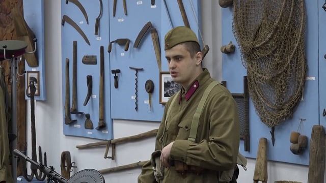 Выездная выставка военно-исторического центра «Ступени памяти» посетила краеведческий музей Амурска