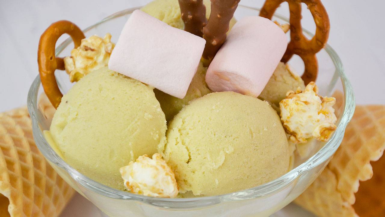 🍌🍦 Банановое Джелато (без сливок) — мягкое, как крем и ароматное, как лето! 💛