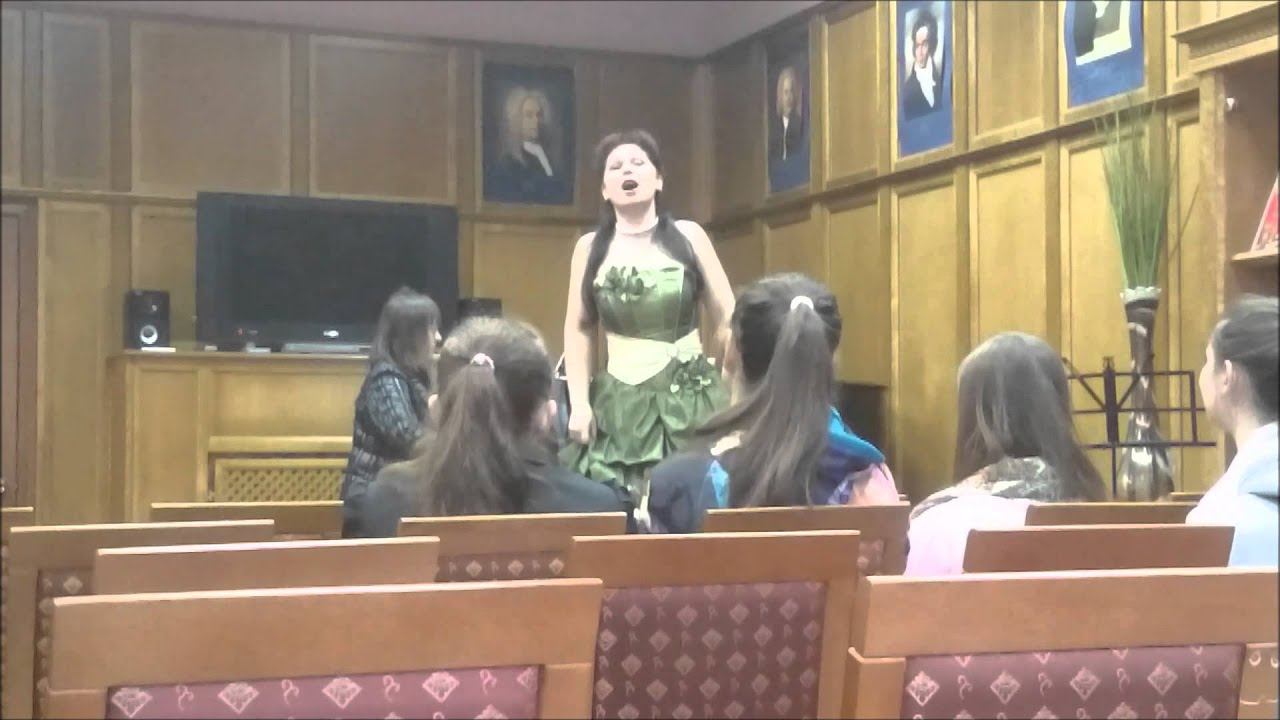 "Песенка Джудитты" из оперетты "Джудитта" Ф.Легар.