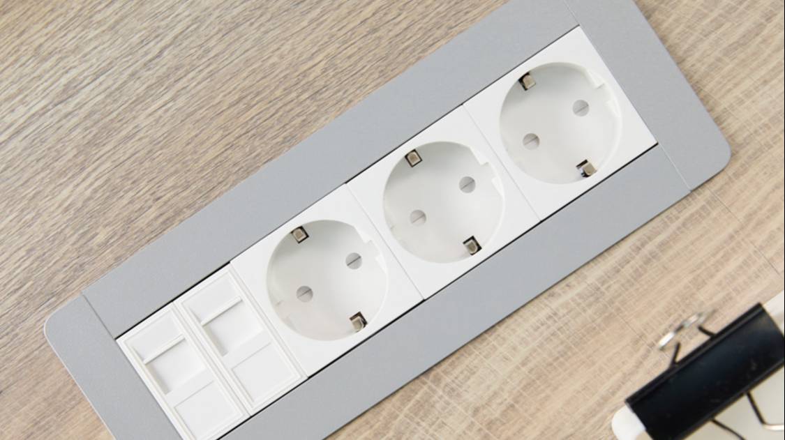 Встраиваемый модульный розеточный блок INRIOR серии LD (монтаж и установка)