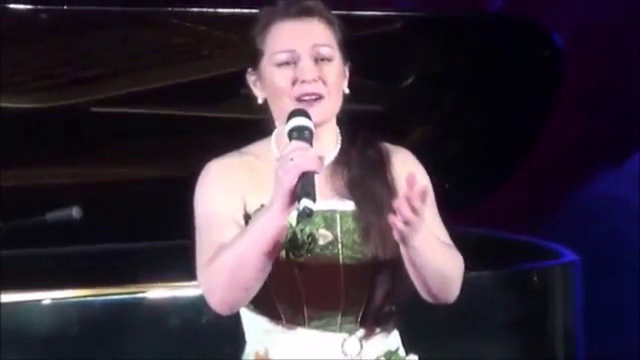 "В саду весеннем облако". Музыка Б.Зиганшина, слова Л. Абдулиной.(фрагмент)