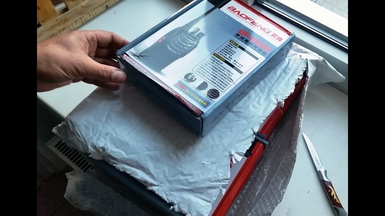 рации Baofeng BF 888S распаковка