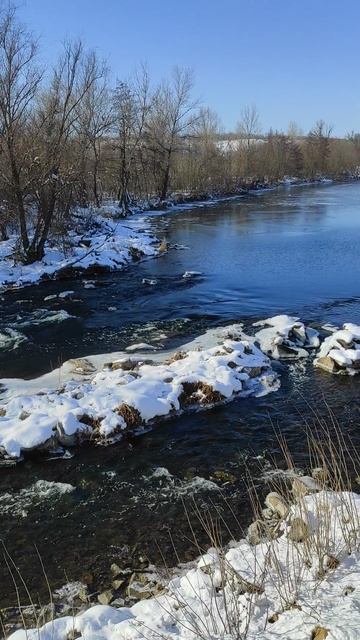 Река Калитва февраль 2025