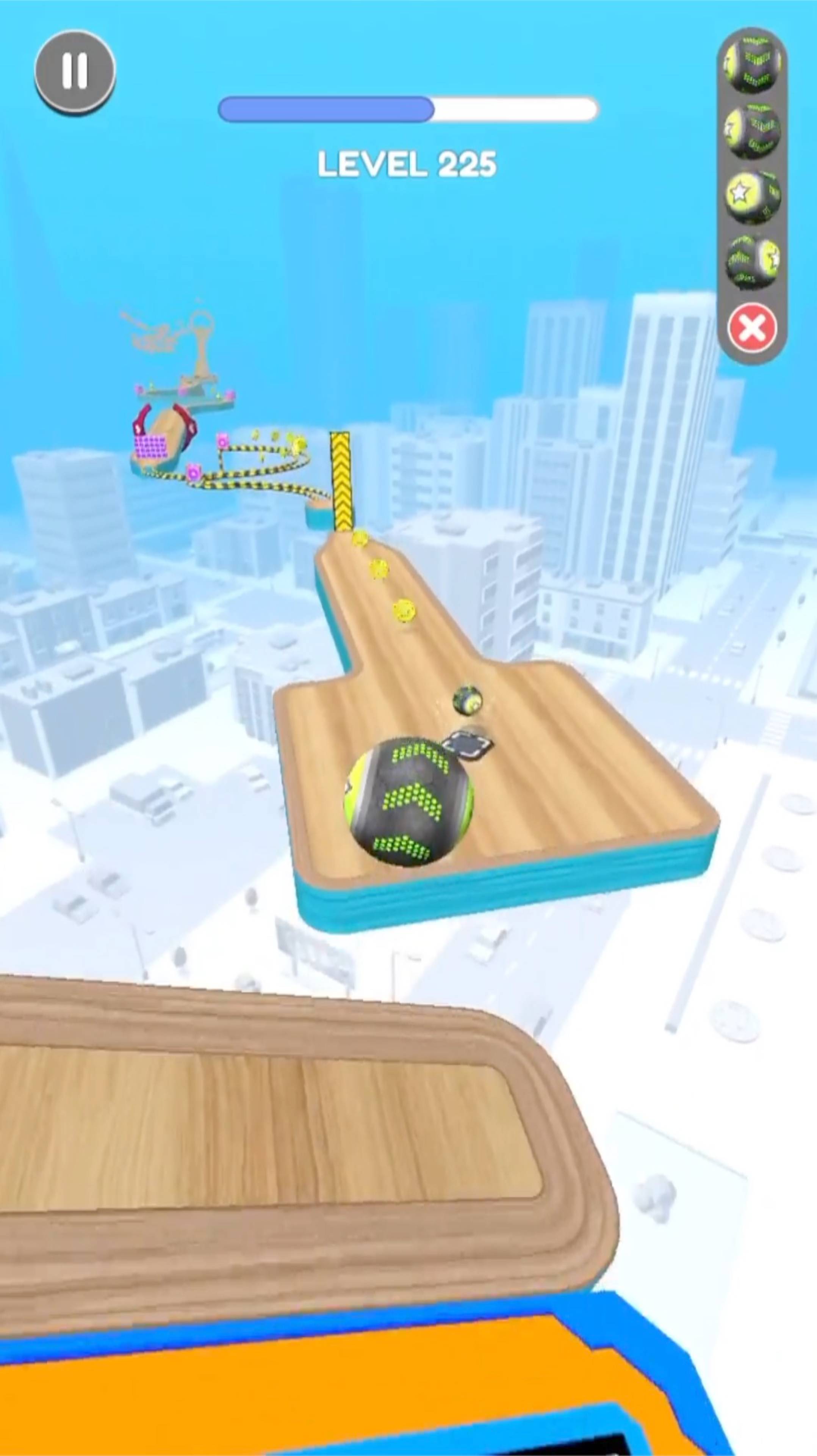 Going balls 🥎All Levels Gameplay IOS, Android | Going Balls Level 225 Portal run