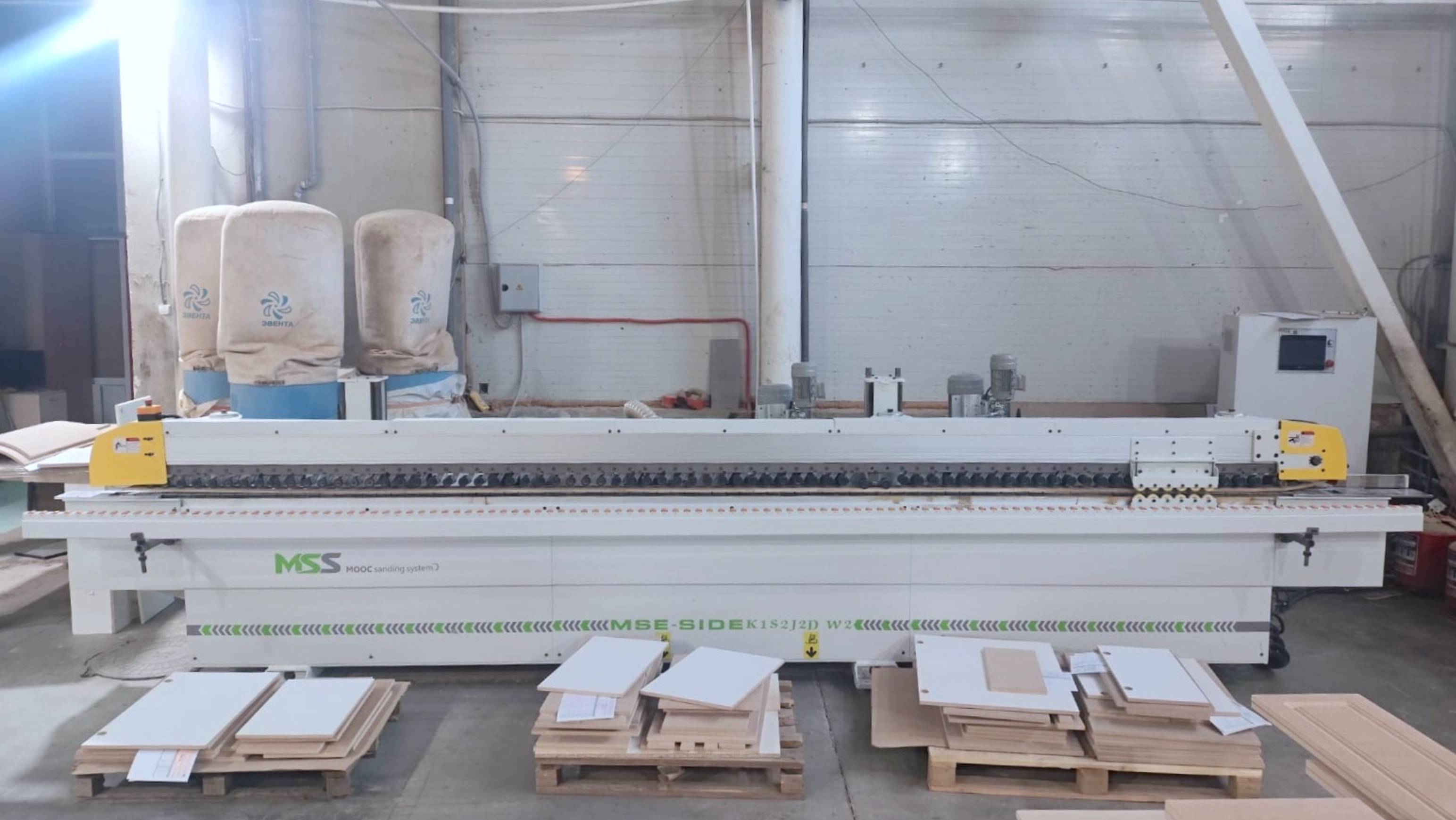 MSS MSE K1S2J2D1W2-S, кромко-шлифовальный станок