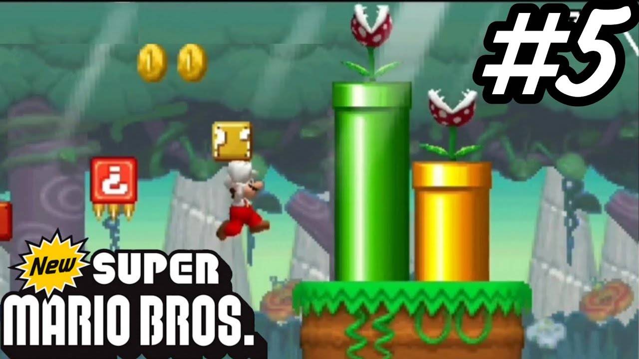 New Super Mario Bros - Прохождение Часть 5 - Мир 6