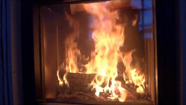 Камин MCZ_самоочищение футеровки