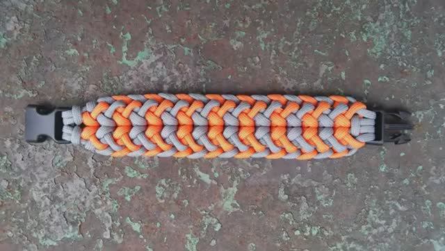 Как сделать браслет из паракорда Fallen Heroes(360P)
