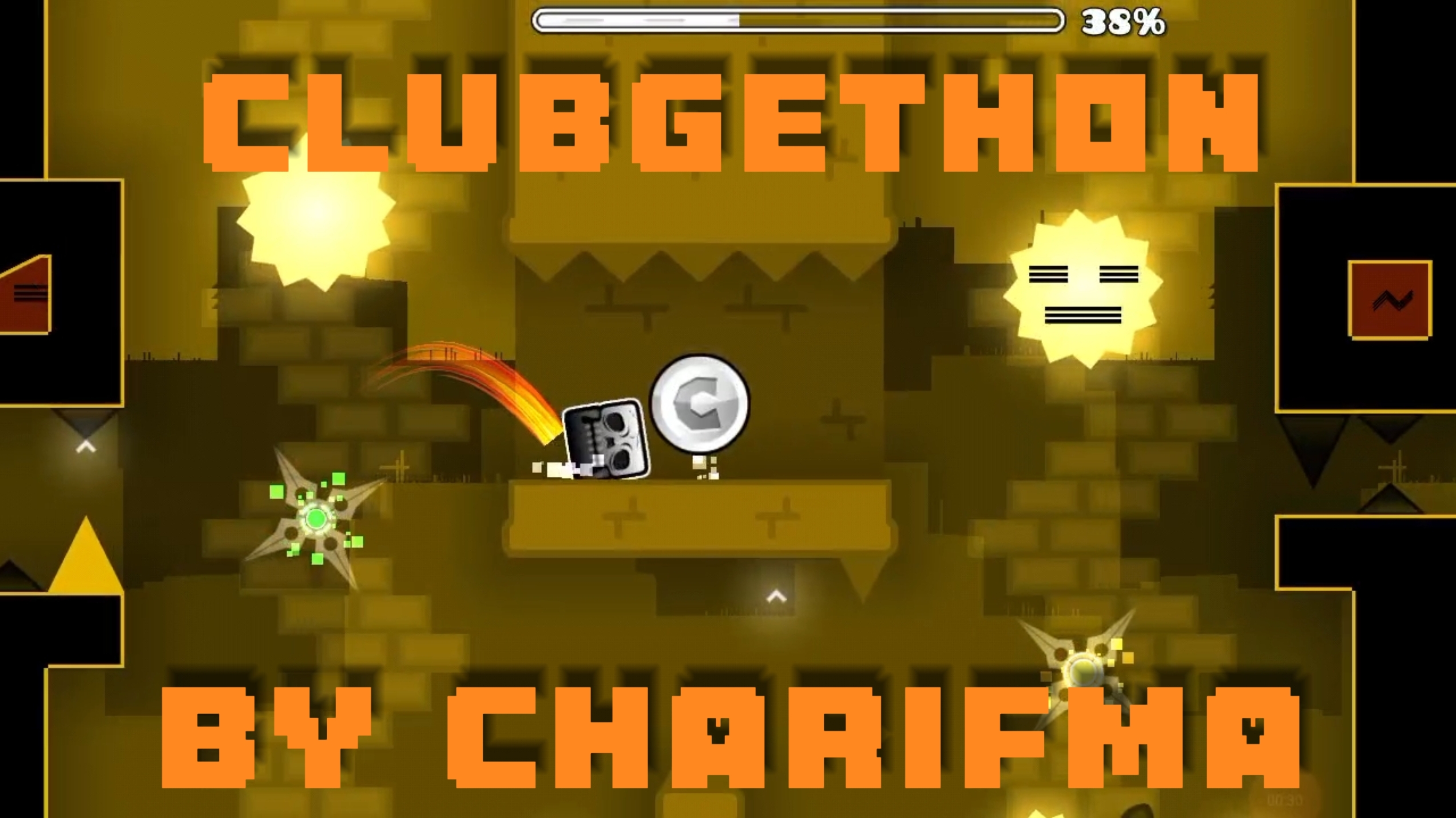 Прохождение уровня clubgethon. by: charifma