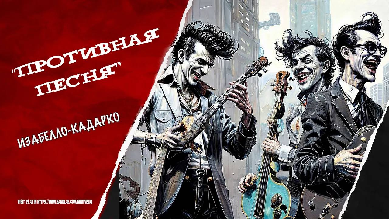 🎼  ПРОТИВНАЯ ПЕСНЯ  - "Изабелло-Кадарко" feat AI Mertvezki