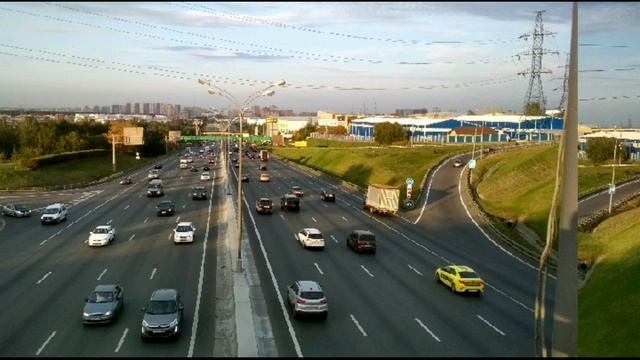 Капотня пересечение с МКАД 27 Сентября 2020
