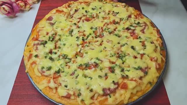 ДОМАШНЯЯ ПИЦЦА! В духовке!