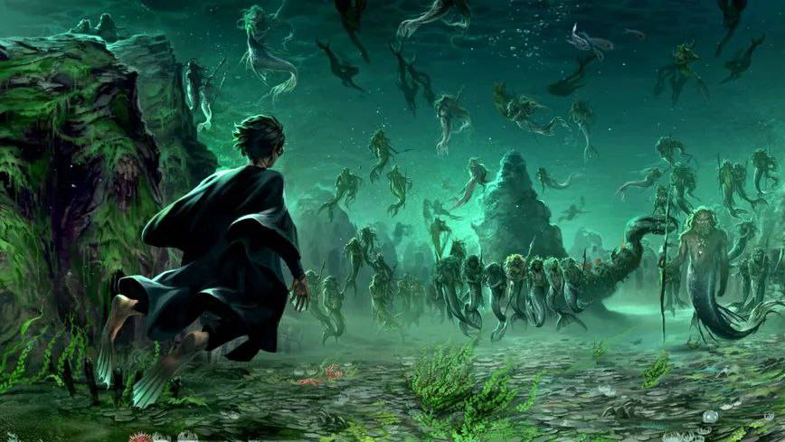 Гарри Поттер и Кубок Огня #5 - ВТОРОЙ ТУР: ЧЁРНОЕ ОЗЕРО