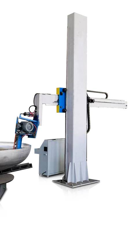 ADV701 Fully automatic universal stainless steel tank polisher metal disc grinder