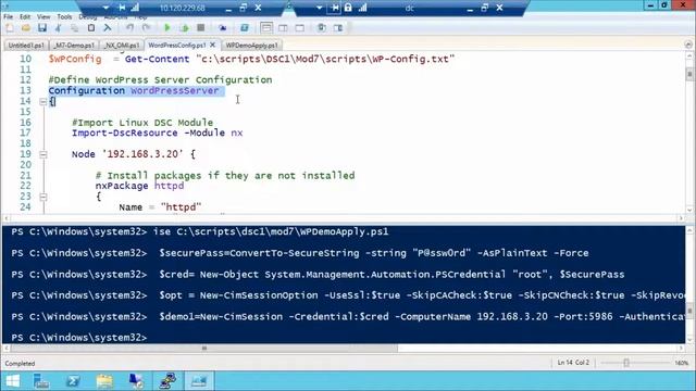 Powershell DSC Chapter 7 (DSC and Linux)