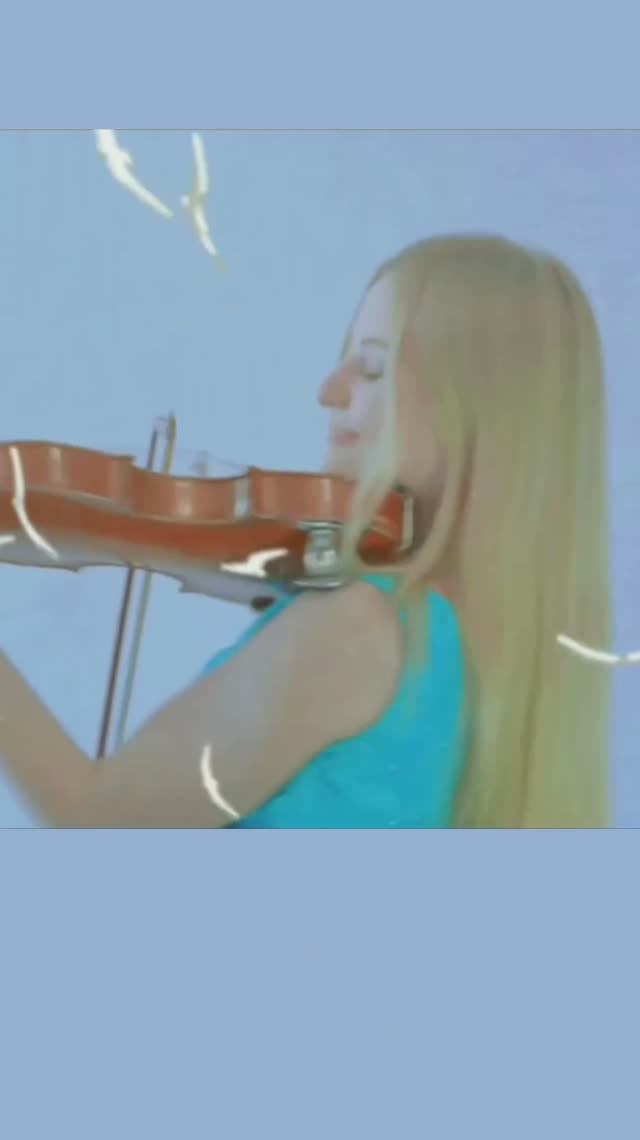 Вальс на скрипке из фильма "Мой ласковый и нежный зверь" в живом исполнении #музыкантАлинаГерц