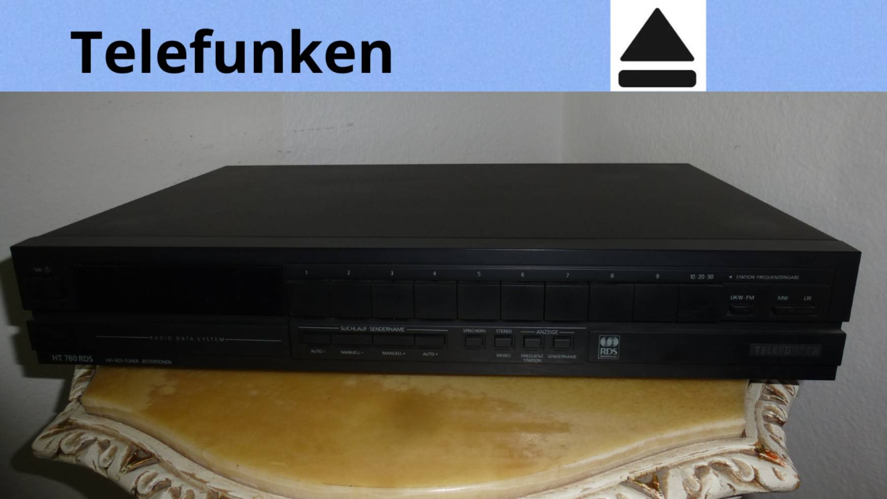 Telefunken HT 780 Tuner RDS Радио