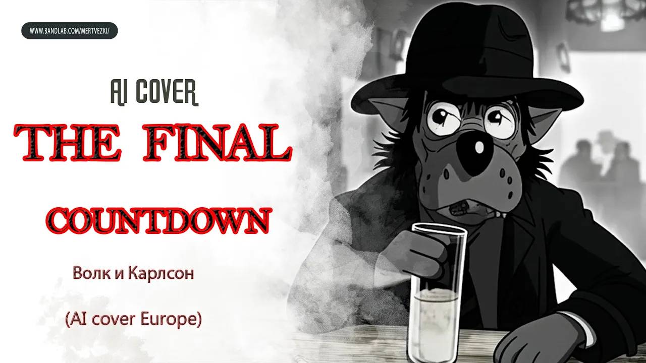"The Final Countdown" (AI Cover Europe)   -  Волк и Карлсон