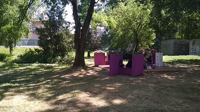 Звуки рояля у Кремля!