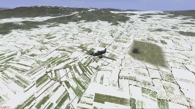 Бомбардировка на SM.79 Savoia