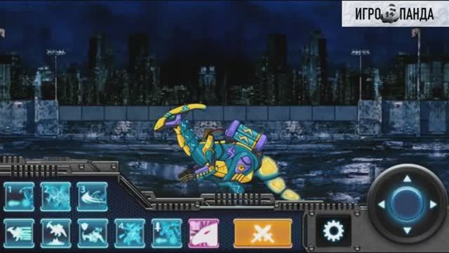 Роботы Динозавры Бесконечность Молния Паразавр.