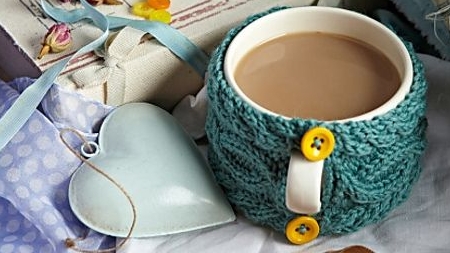 Туманное утро вязальщицы!