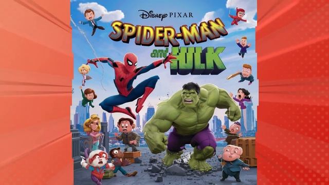 AI Disney Pixar Posters - AI is so wild Spider-Man