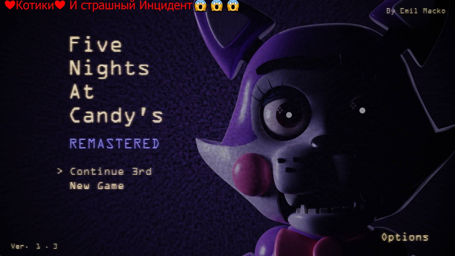 Прохождение Five nights at Candys #1