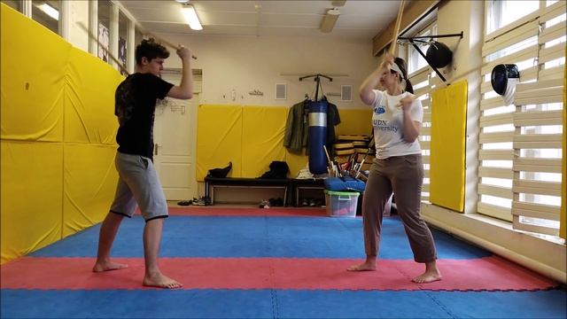 Добле бастон. Одиночное синавали. Часть 1