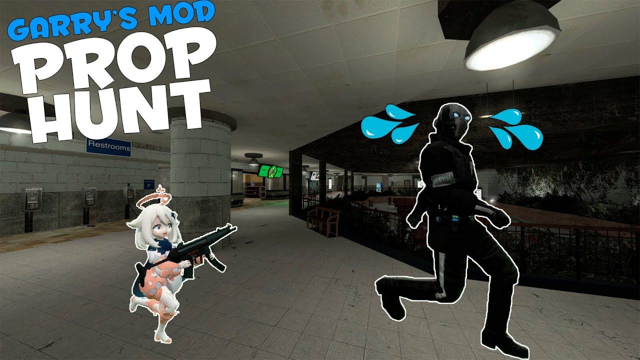 ПАЙМОН ОХОТИТСЯ ЗА МНОЙ! | Garry's mod | Prop Hunt