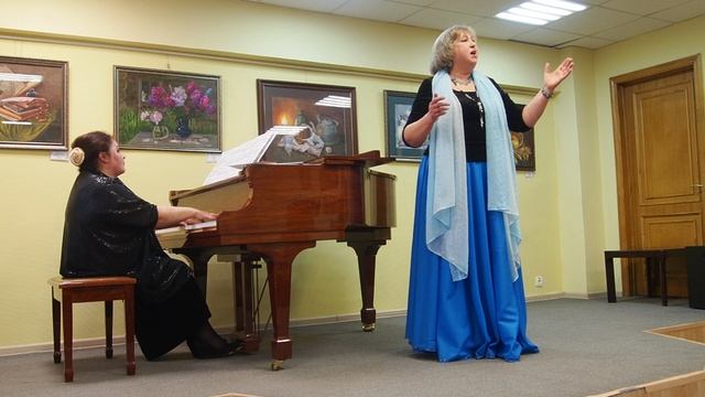 14 С. Танеев, Н. Некрасов. "Бьется сердце беспокойное". Галина Перфильева, Людмила Калинина