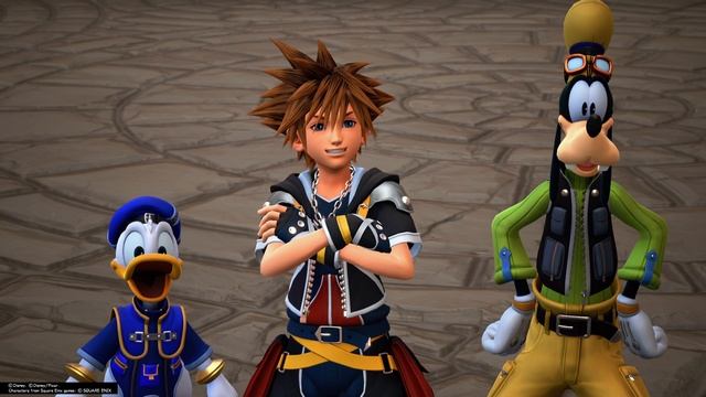 kingdom hearts III катсцены, хорошая работа
