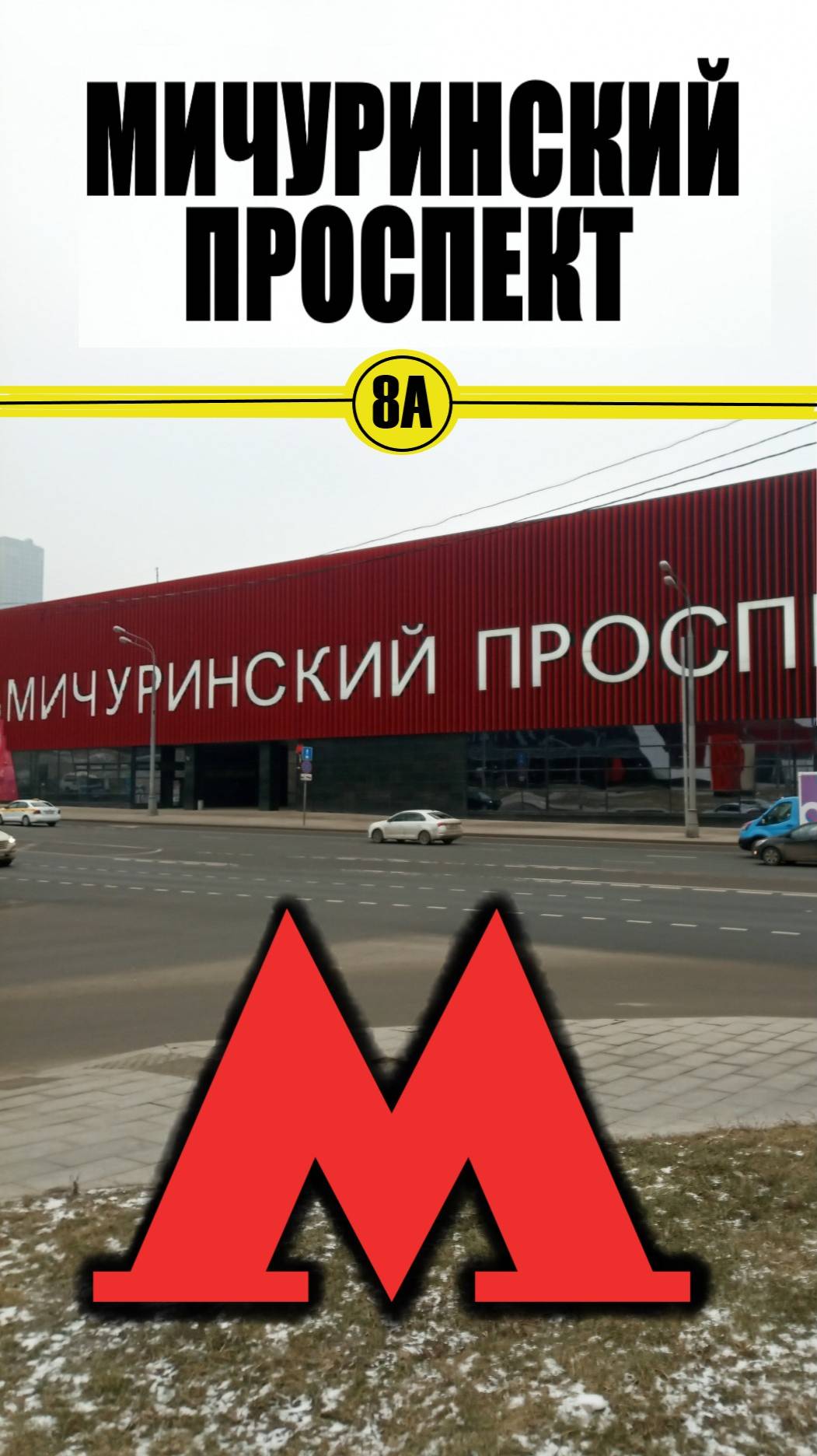 Станция Мичуринский проспект Московского метро