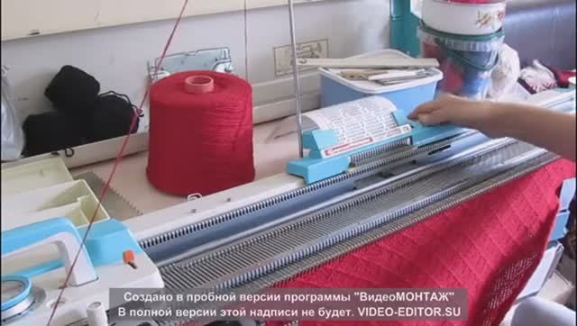 Работа на вязальной машине Knitmaster Empisal 313 / Silver Reed SK 313 / SK 315 / SK 312