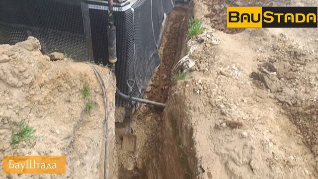 ПЕРЕДЕЛКА: дренаж вокруг дома часть 3