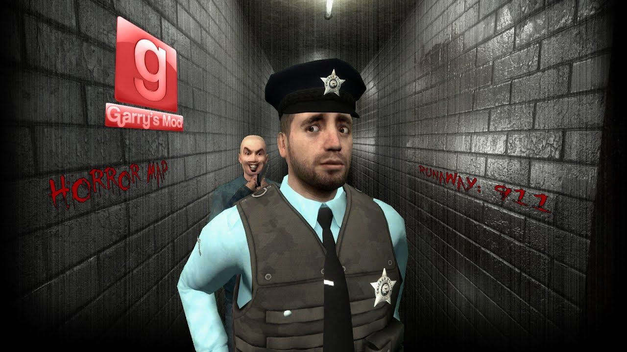 ОН СЛЕДИТ ЗА НАМИ | Garry’s Mod | Horror Map | Runaway : 911