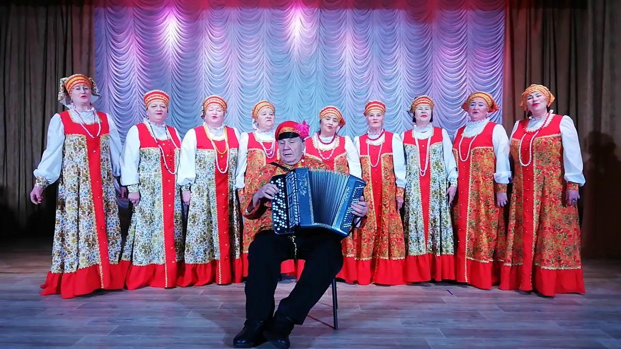 Народный ансамбль русской песни - песня "Сибирский край"