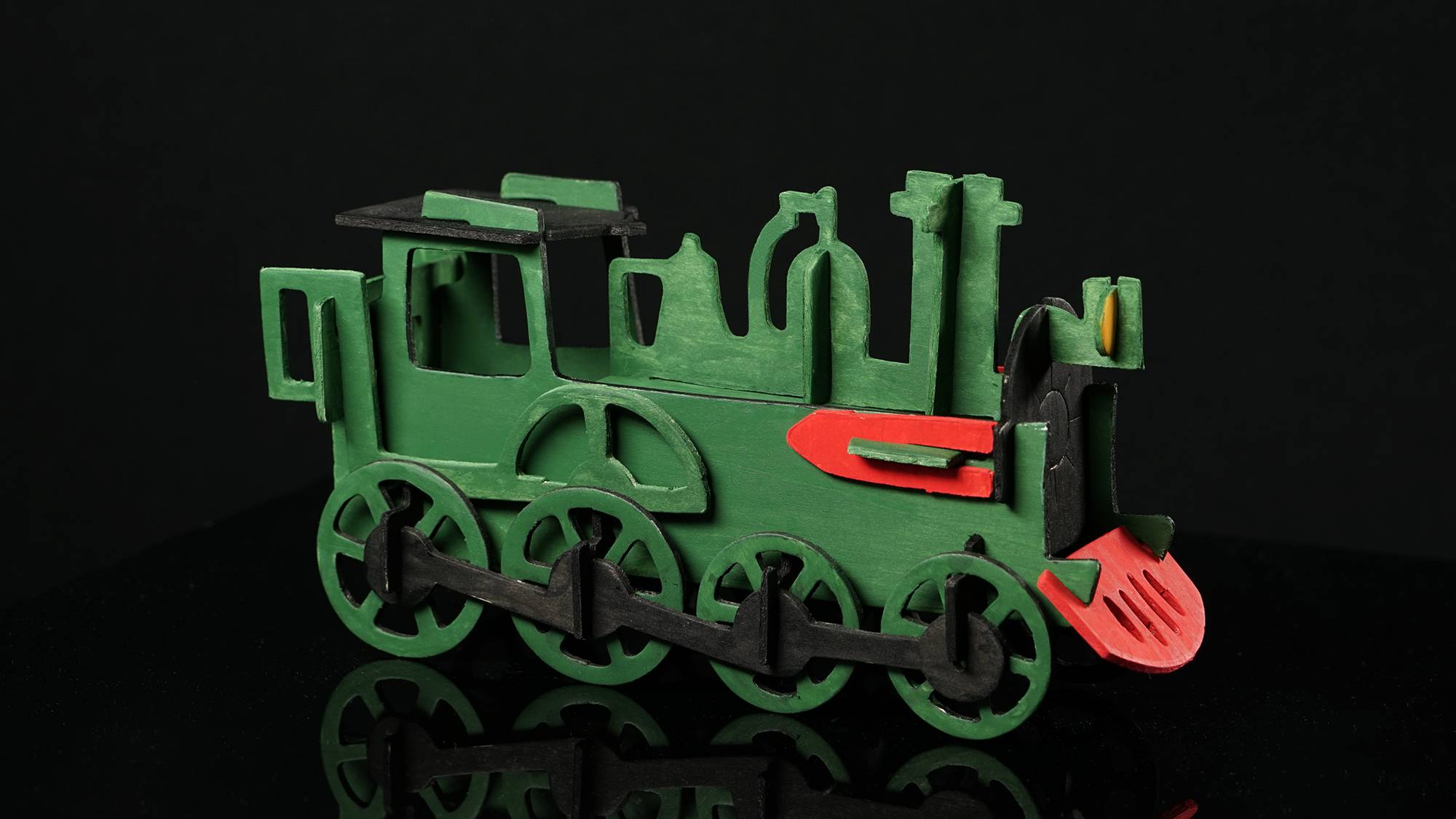 9. Собираем и раскрашиваем модель "Локомотив" от Pebaro 850-1