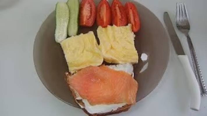 Завтрак. Маринкины творинки. Всем МИРА и Добра!