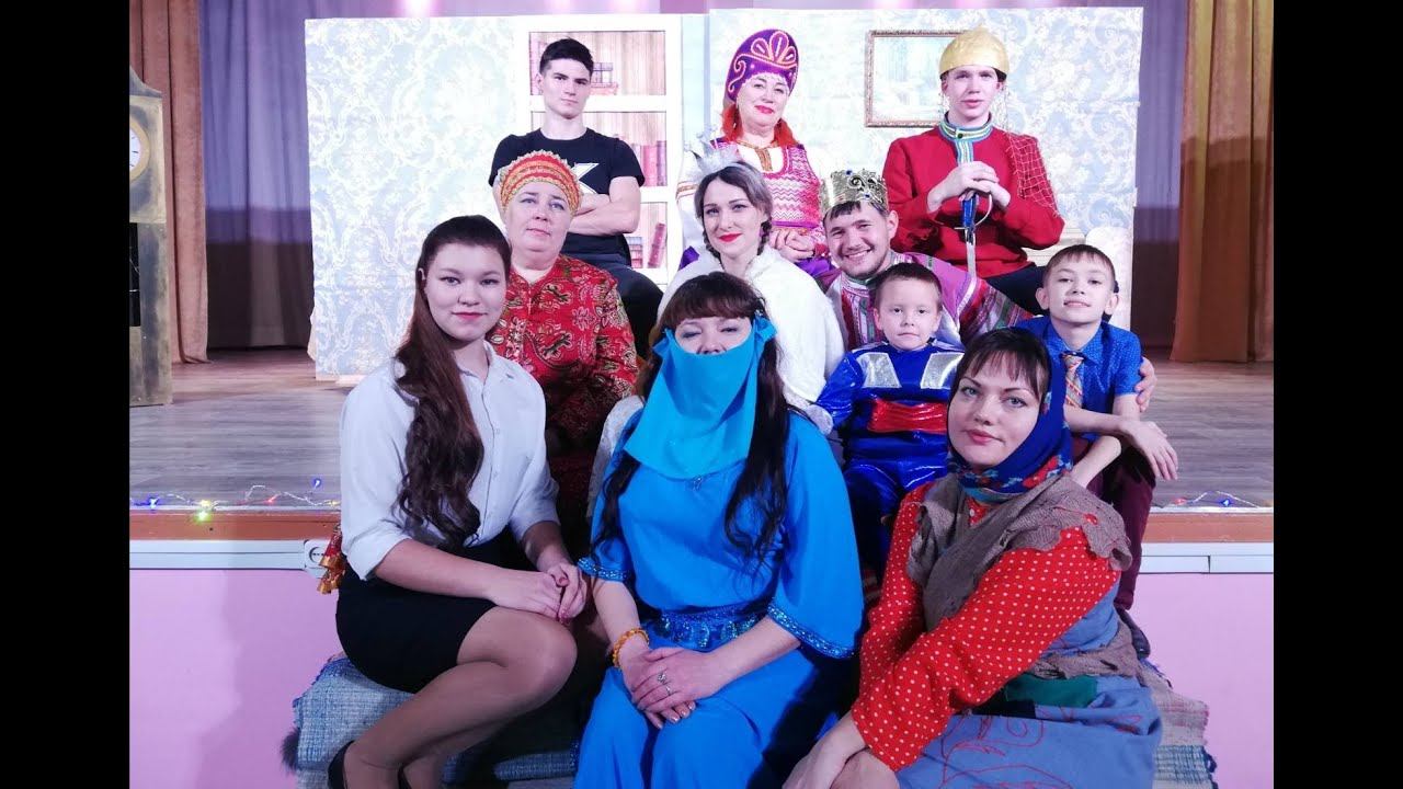 Народный театральный коллектив "Вдохновение" новогодний спектакль "Сказка о сказке"